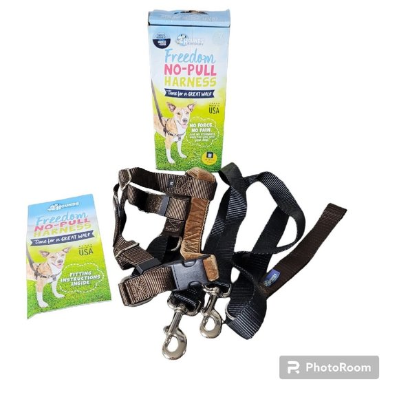 Freedom | Dog | Medium 2 Hounds Design No Pull Dog Harness Leash Width ...